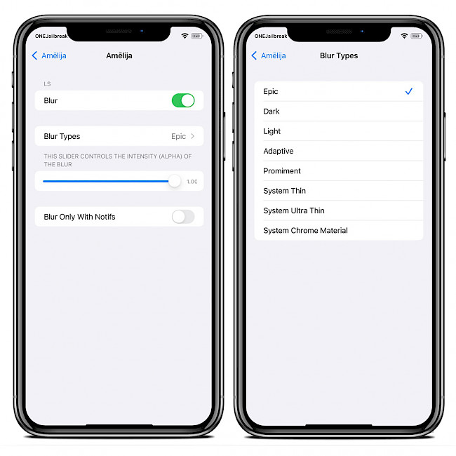 Amelija tweak adds blur effects to wallpaper on iOS Amelija tweak adds blur effects to wallpaper on iOS